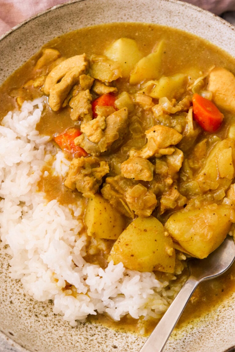 Easy Japanese Chicken Curry Recipe from Scratch
