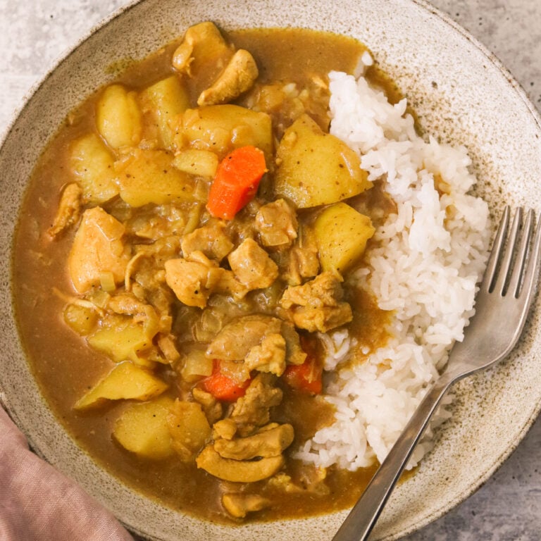 Easy Homemade Japanese Curry Recipe (with Chicken)
