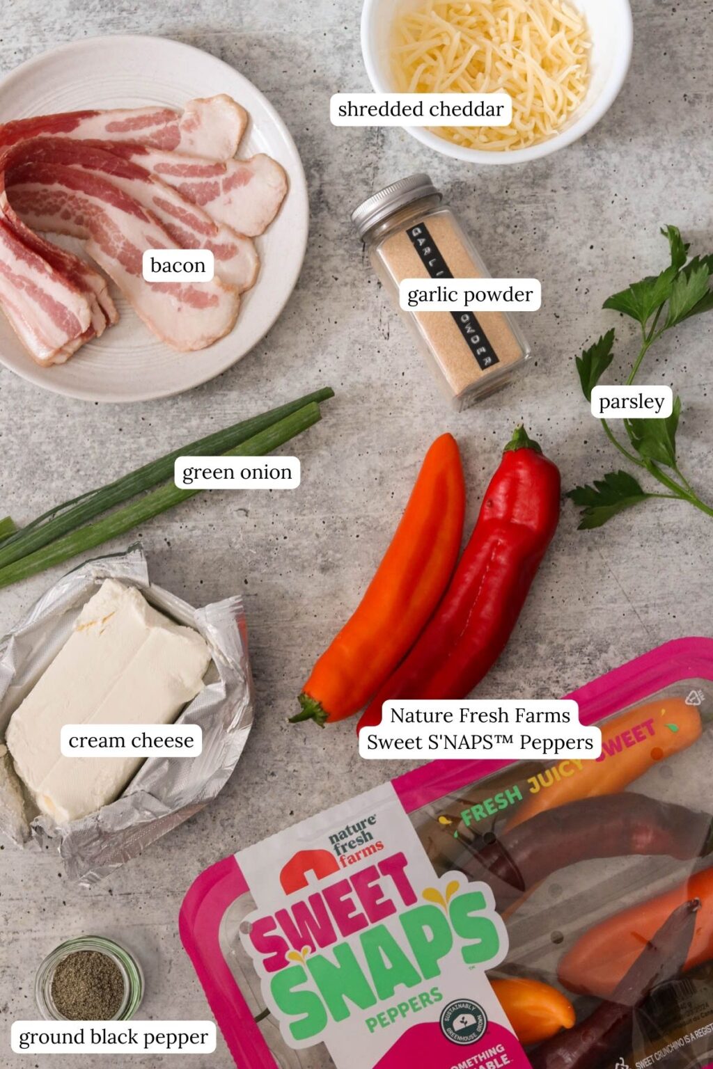 Creamy Bacon Stuffed Peppers – What Great Grandma Ate