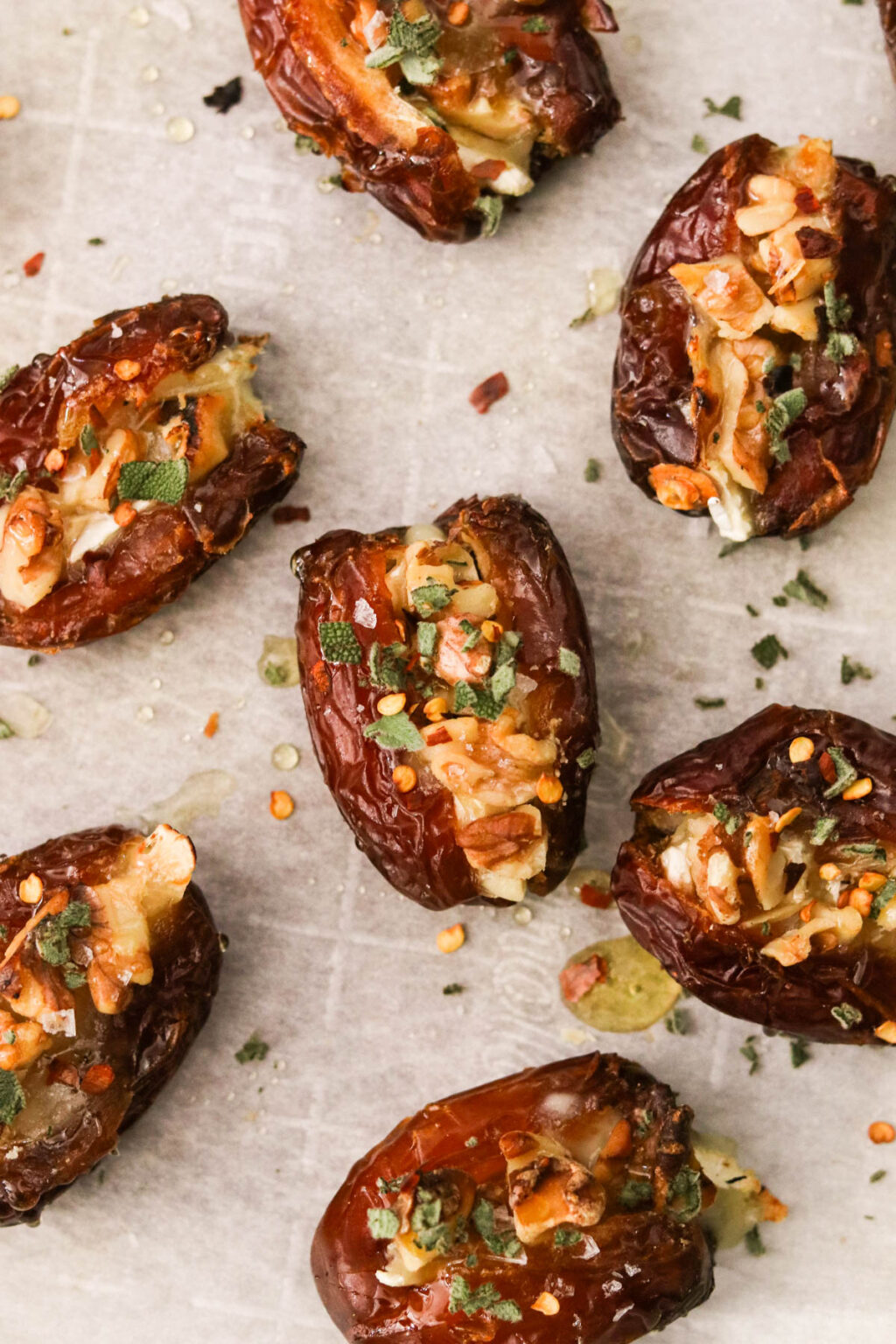 Air Fryer Brie Stuffed Dates – What Great Grandma Ate