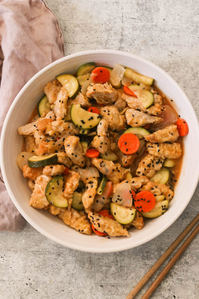 Air Fryer Tangsuyuk (Korean Sweet and Sour Pork) | What Great Grandma Ate