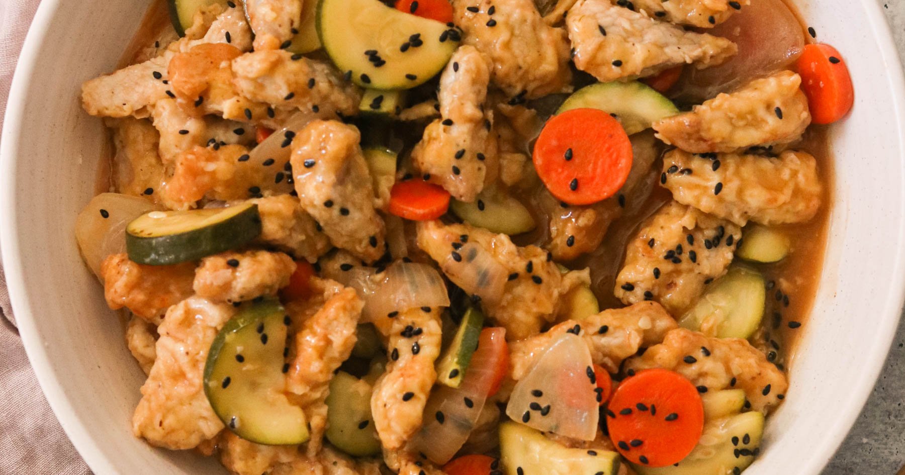 Air Fryer Tangsuyuk (Korean Sweet and Sour Pork) | What Great Grandma Ate