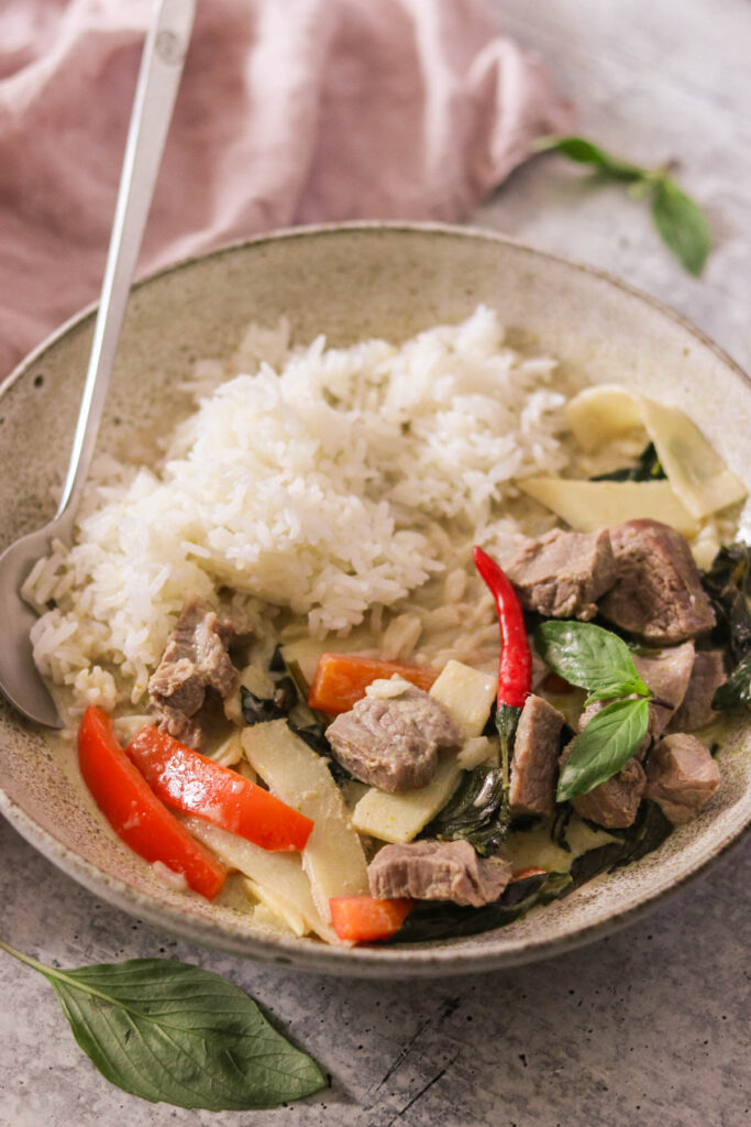 Authentic Thai Green Curry with Beef Recipe | What Great Grandma Ate