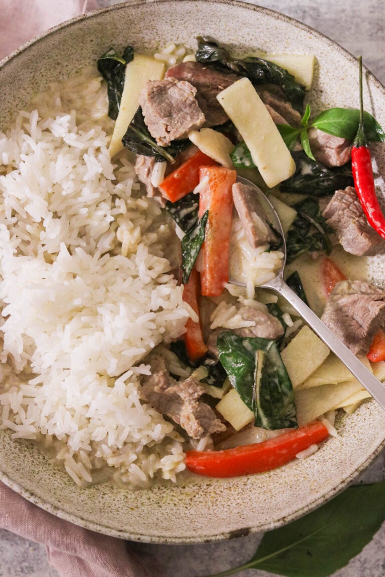 Authentic Thai Green Curry with Beef Recipe | What Great Grandma Ate