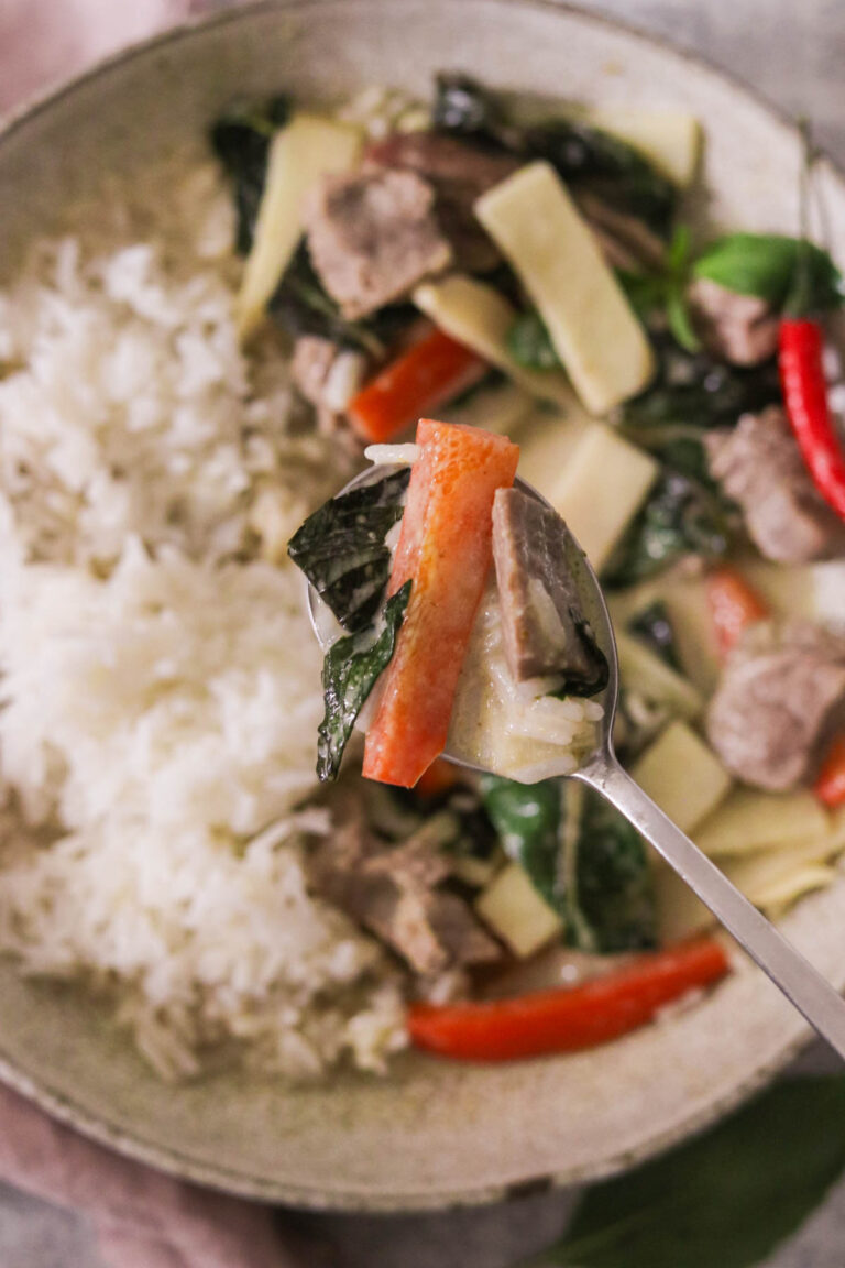 Authentic Thai Green Curry with Beef Recipe | What Great Grandma Ate