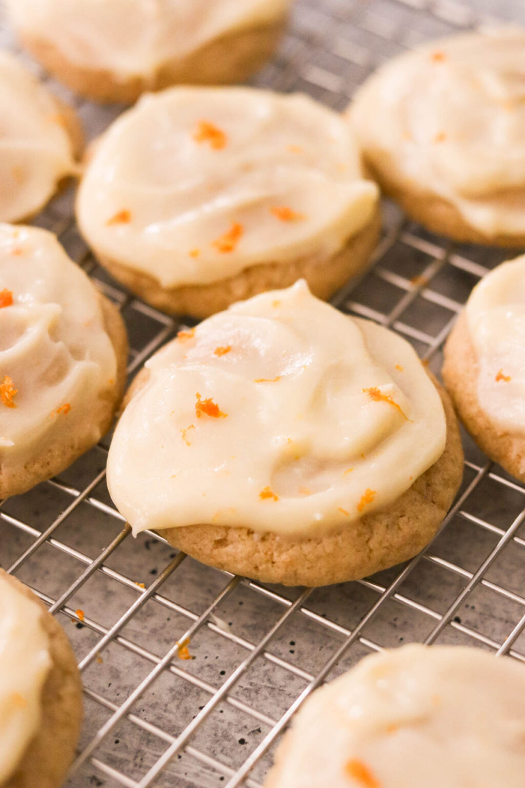 Orange Cookies Recipe with Creamsicle Frosting | What Great Grandma Ate