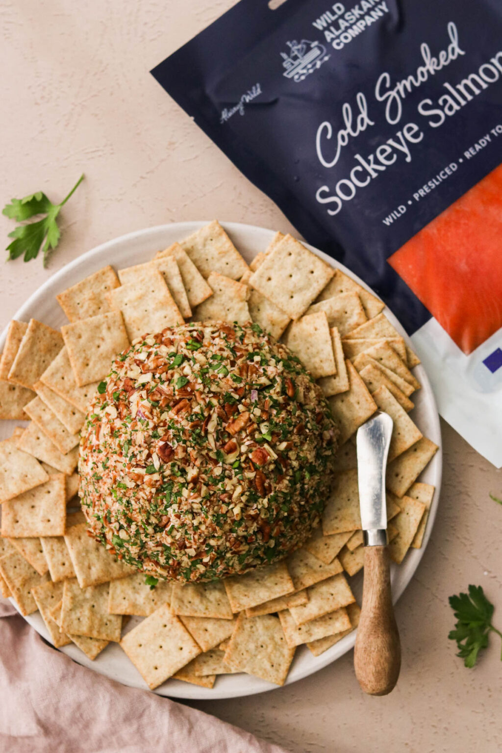 Smoked Salmon Cheese Ball – What Great Grandma Ate