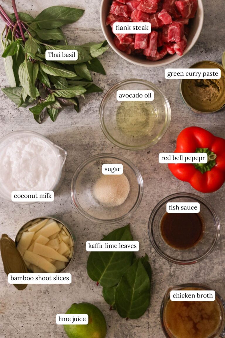 Authentic Thai Green Curry with Beef Recipe | What Great Grandma Ate