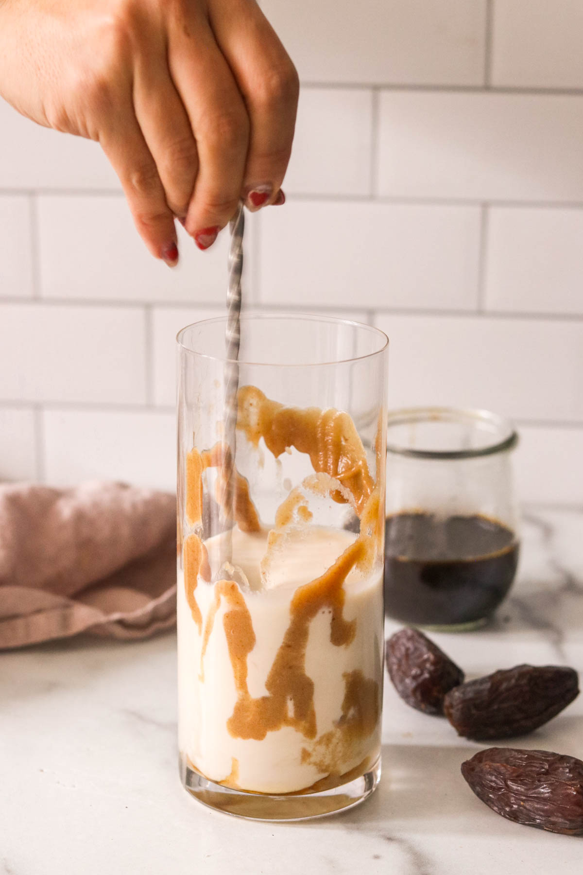 Iced Caramel Macchiato Recipe (with Date Caramel Sauce) – What Great ...