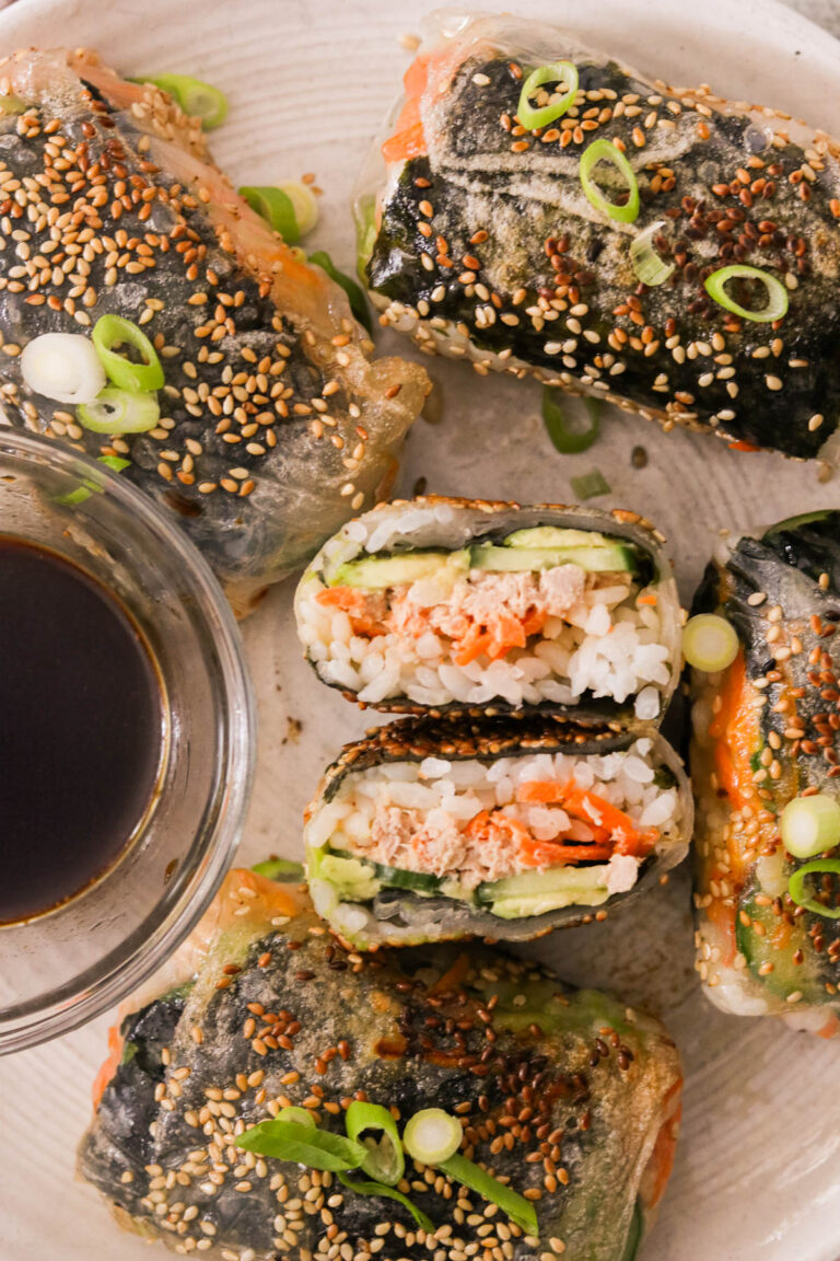 Rice Paper Sushi Rolls (Crispy, Easy & Gluten-Free) | What Great ...