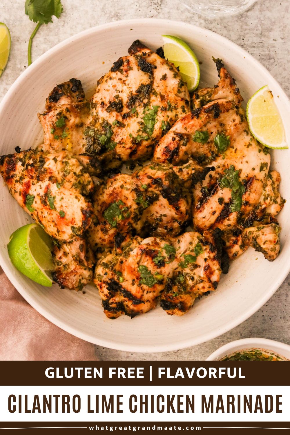 Best Cilantro Lime Chicken Marinade (Grill or Stovetop!)
