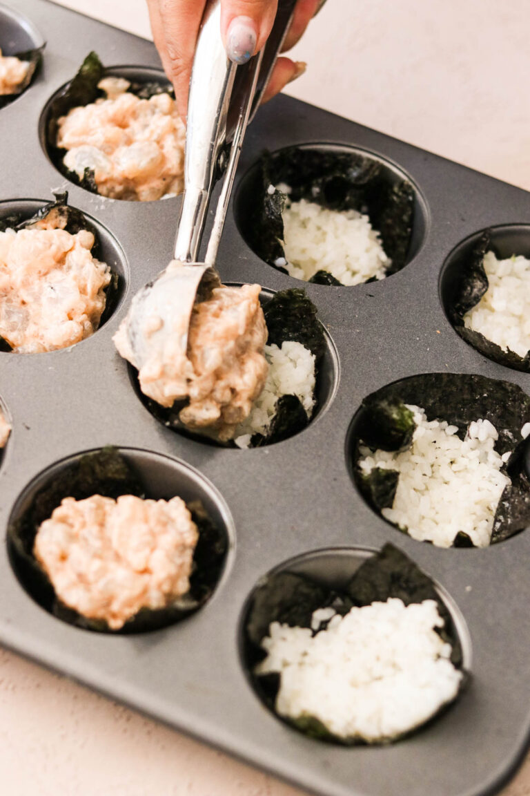 Easy Baked Sushi Cups (with Shrimp) | What Great Grandma Ate