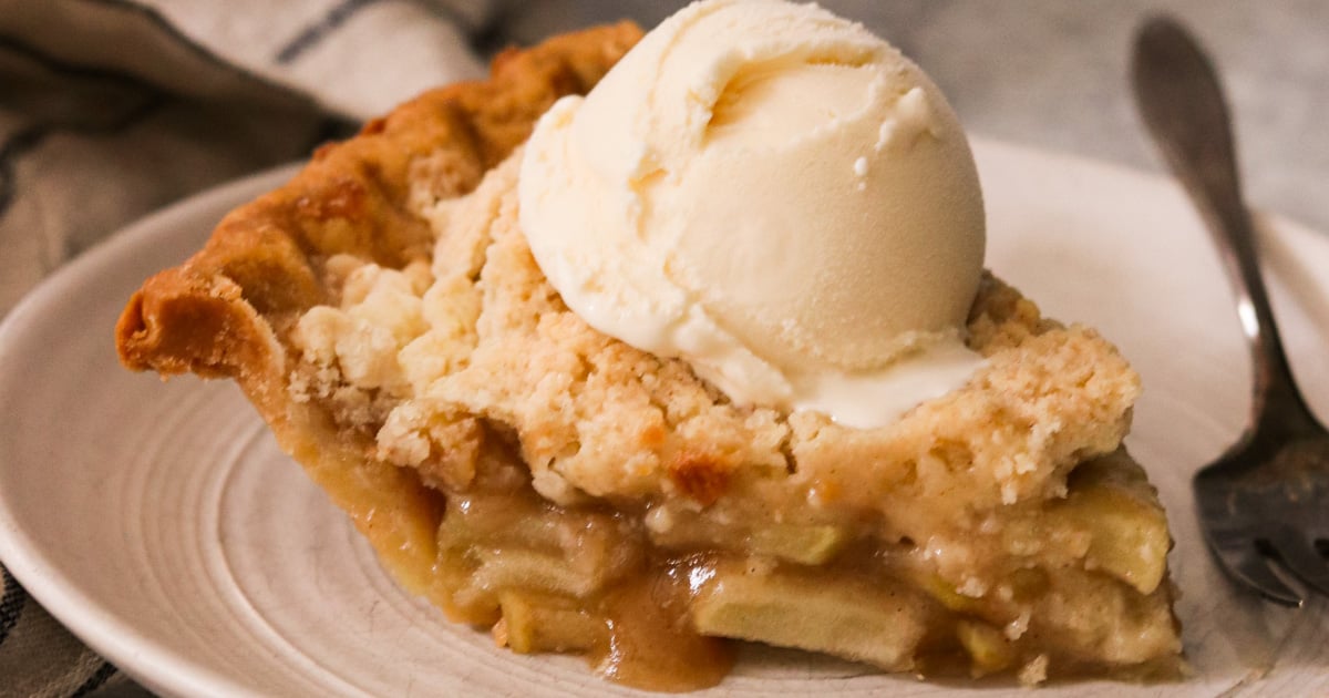 Easy Apple Crumb Pie (Gluten-Free Option) | What Great Grandma Ate