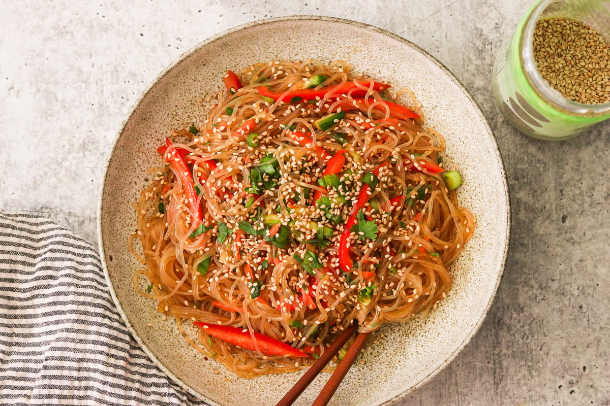 Homemade Sesame Noodle Salad (So Easy!) | What Great Grandma Ate