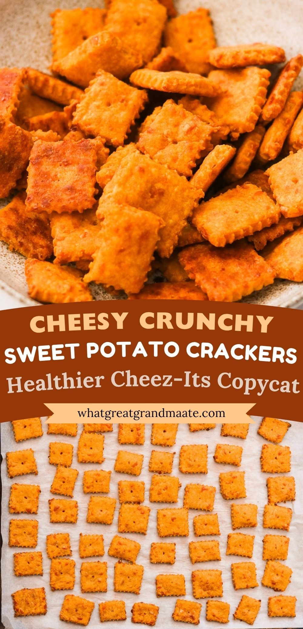 Easy Sweet Potato Crackers | What Great Grandma Ate